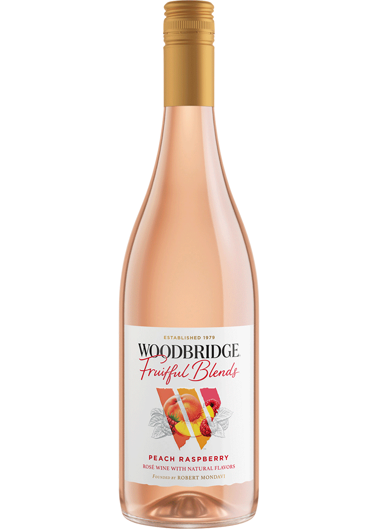 Woodbridge by Robert Mondavi Fruitful Blends Peach Raspberry Rose ...