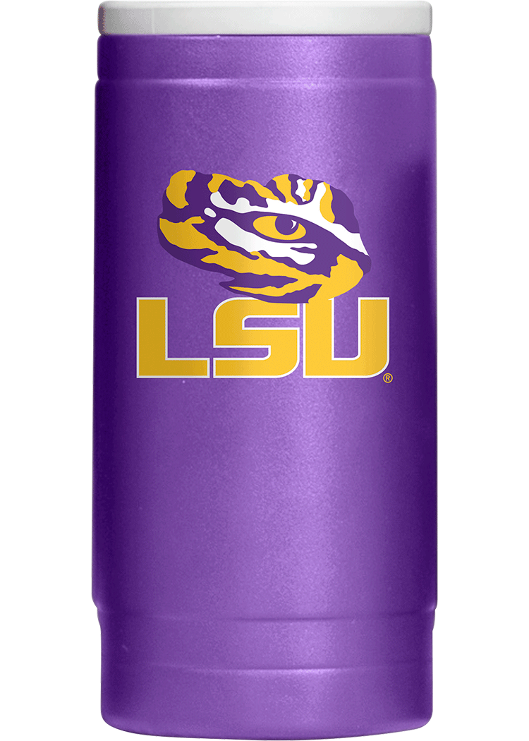 LSU Flipside Powder Coat Slim Can Coolie | Total Wine & More