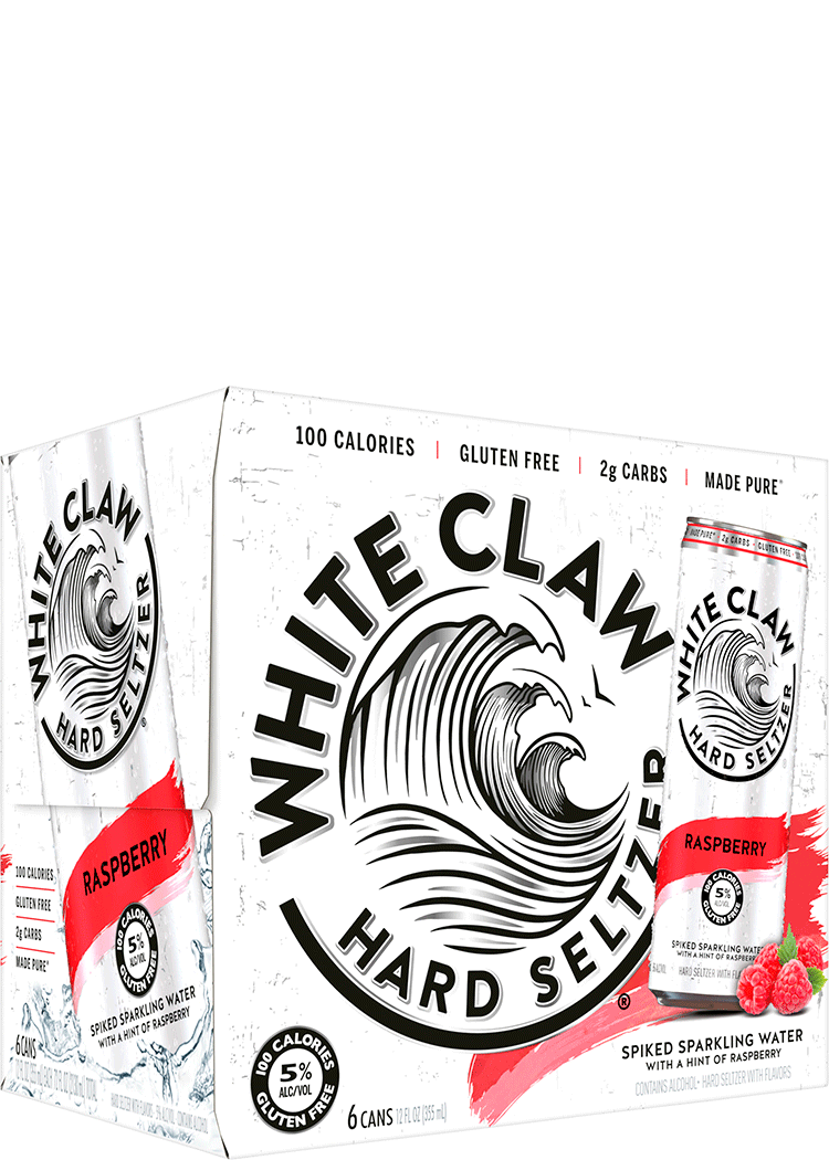 White Claw Hard Seltzer Raspberry | Total Wine & More