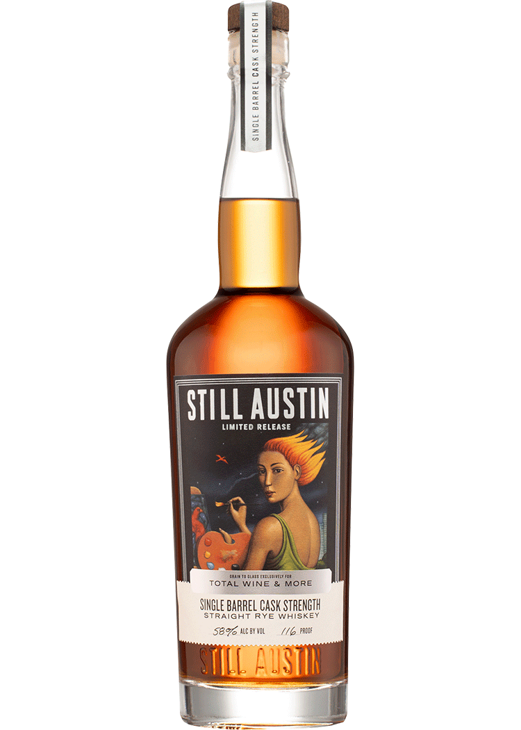 Still Austin Cask Strength Rye Whiskey Barrel Select | Total Wine & More