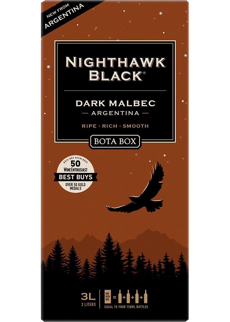 Bota Box Nighthawk Dark Malbec | Total Wine & More