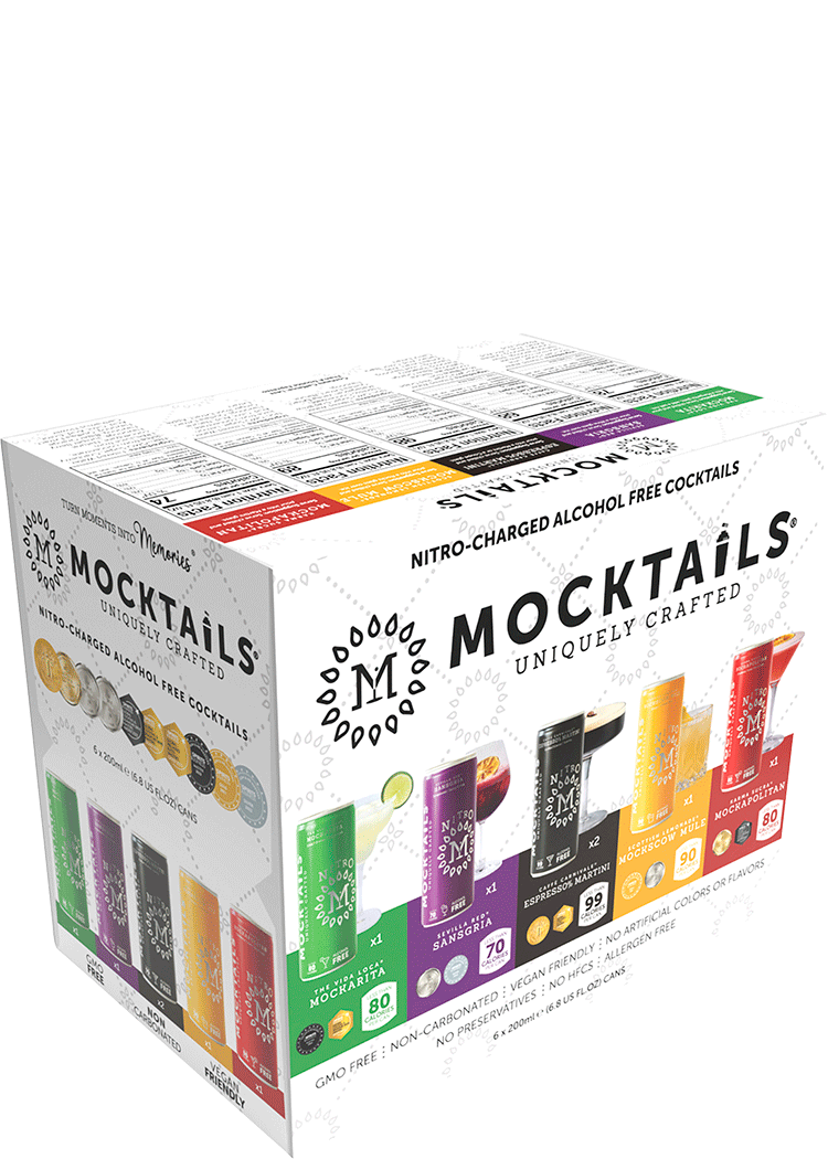 Mocktails Non-Alcoholic Nitro Variety Pack | Total Wine & More