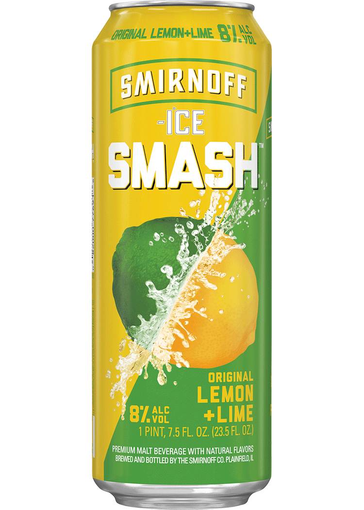 Smirnoff SMASH Lemon & Lime | Total Wine & More