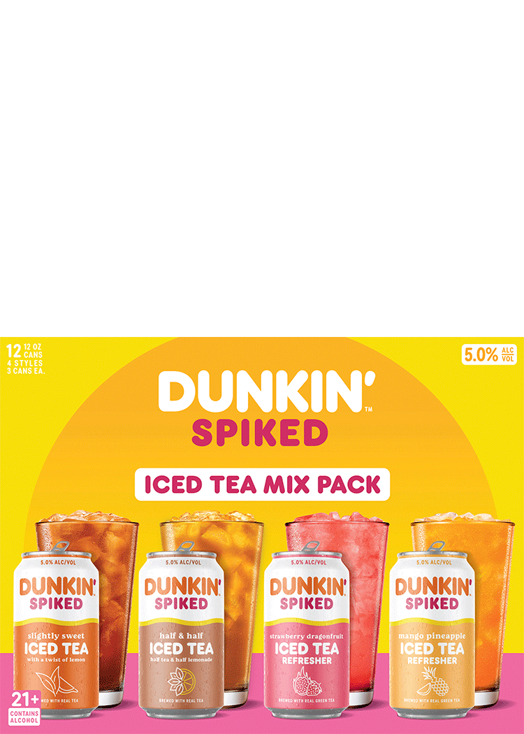 Dunkin Spiked Iced Tea Mix Pack | Total Wine & More