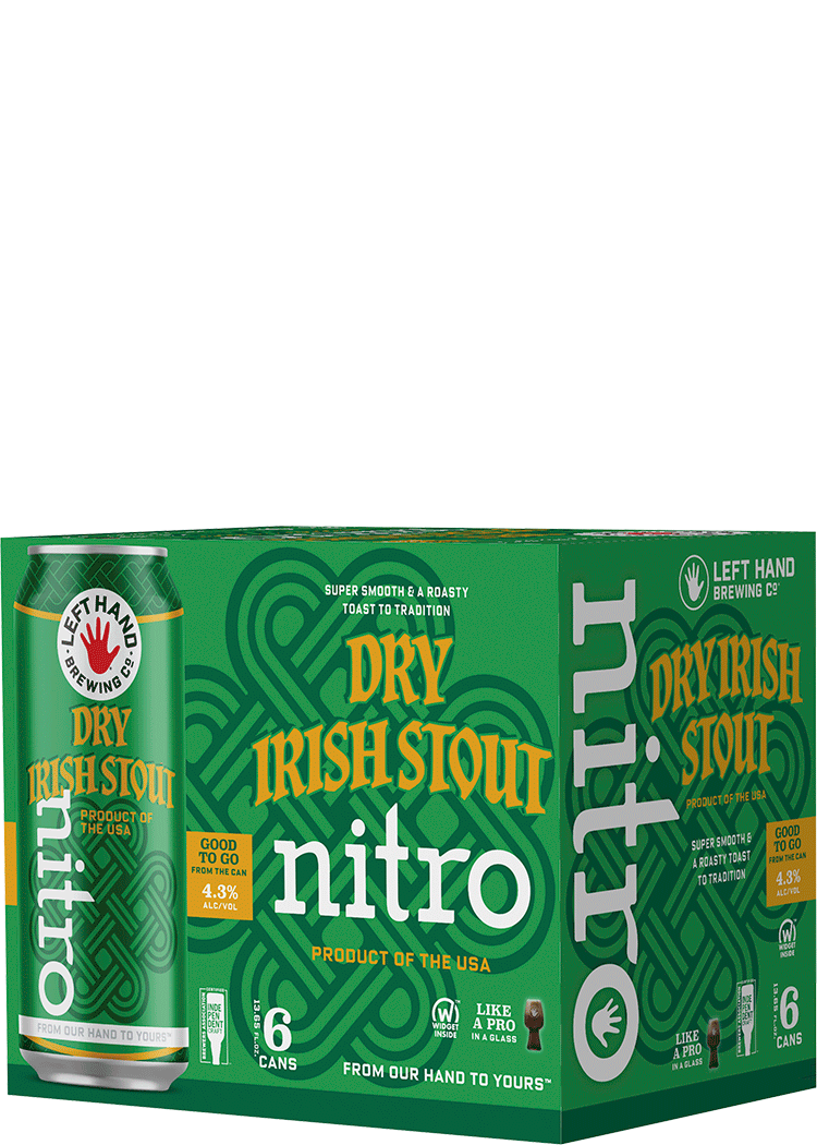 Left Hand Dry Irish Stout Nitro | Total Wine & More