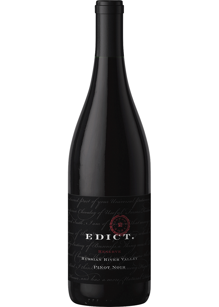 Edict Pinot Noir Reserve Russian River Valley | Total Wine & More