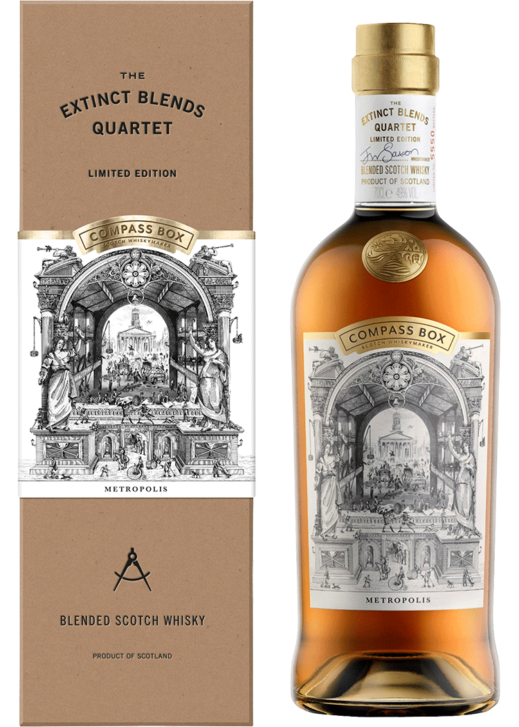 Compass Box Metropolis Limited Ed Blended Scotch Whisky | Total Wine & More