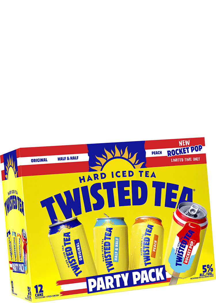 Twisted Tea Rocket Pop Party Pack | Total Wine & More