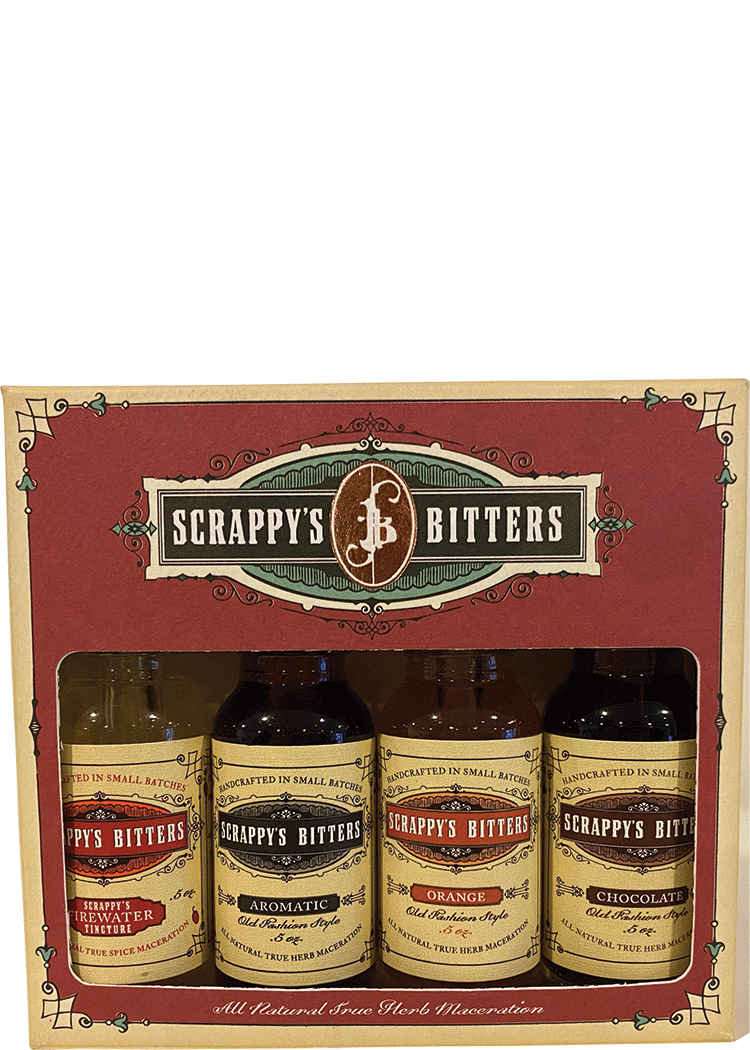 Scrappy's Bitters Essentials Sampler Pack | Total Wine & More