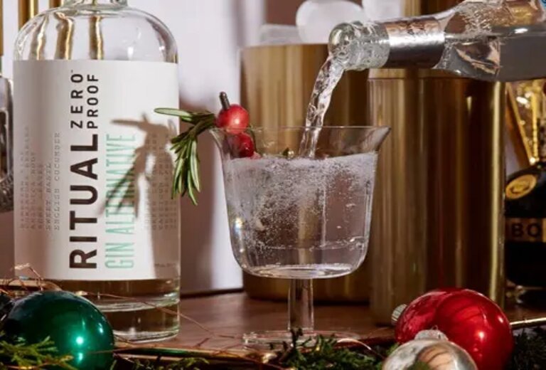 Holiday Rush Mocktail Cocktail Recipe | Total Wine & More