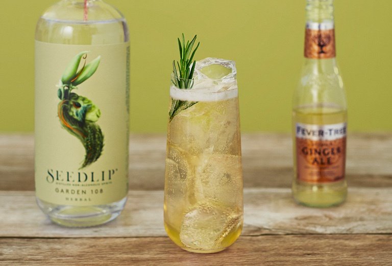 Springy Non-alcoholic Highball Cocktail Recipe | Total Wine & More
