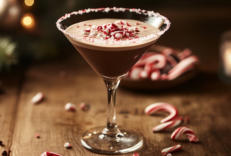Chocolate Peppermint Martini Cocktail Recipe | Total Wine & More