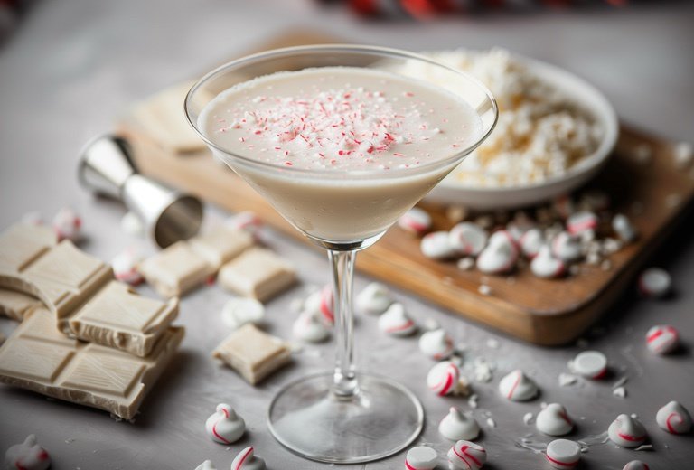White Chocolate Peppermint Martini Cocktail Recipe | Total Wine & More